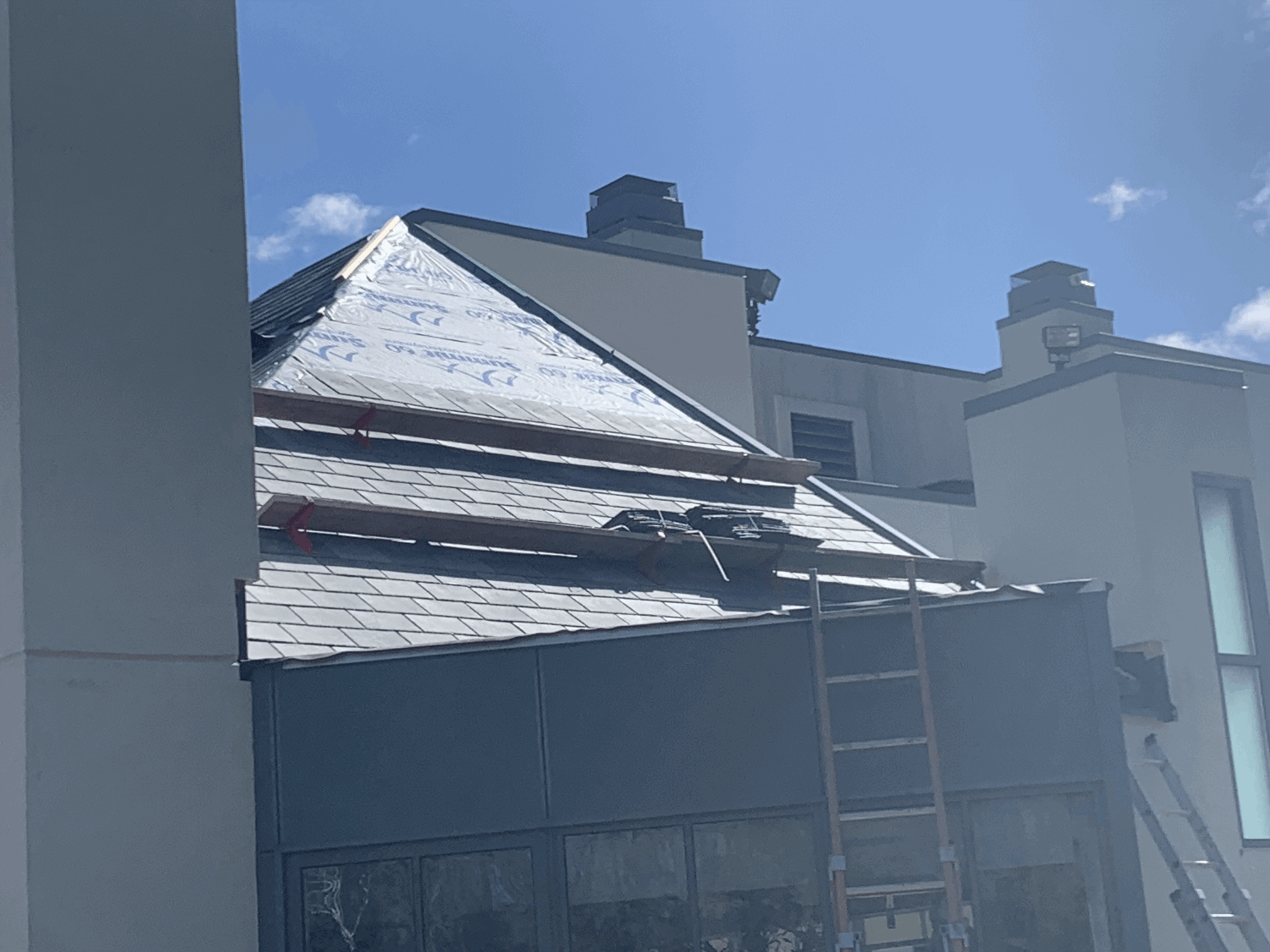 Commercial Property Synthetic Slate Roofing - Altitude Roofing